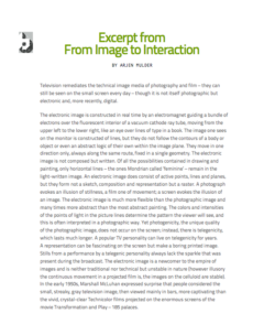 Excerpt Image to Interaction - V2_ Lab for the Unstable Media